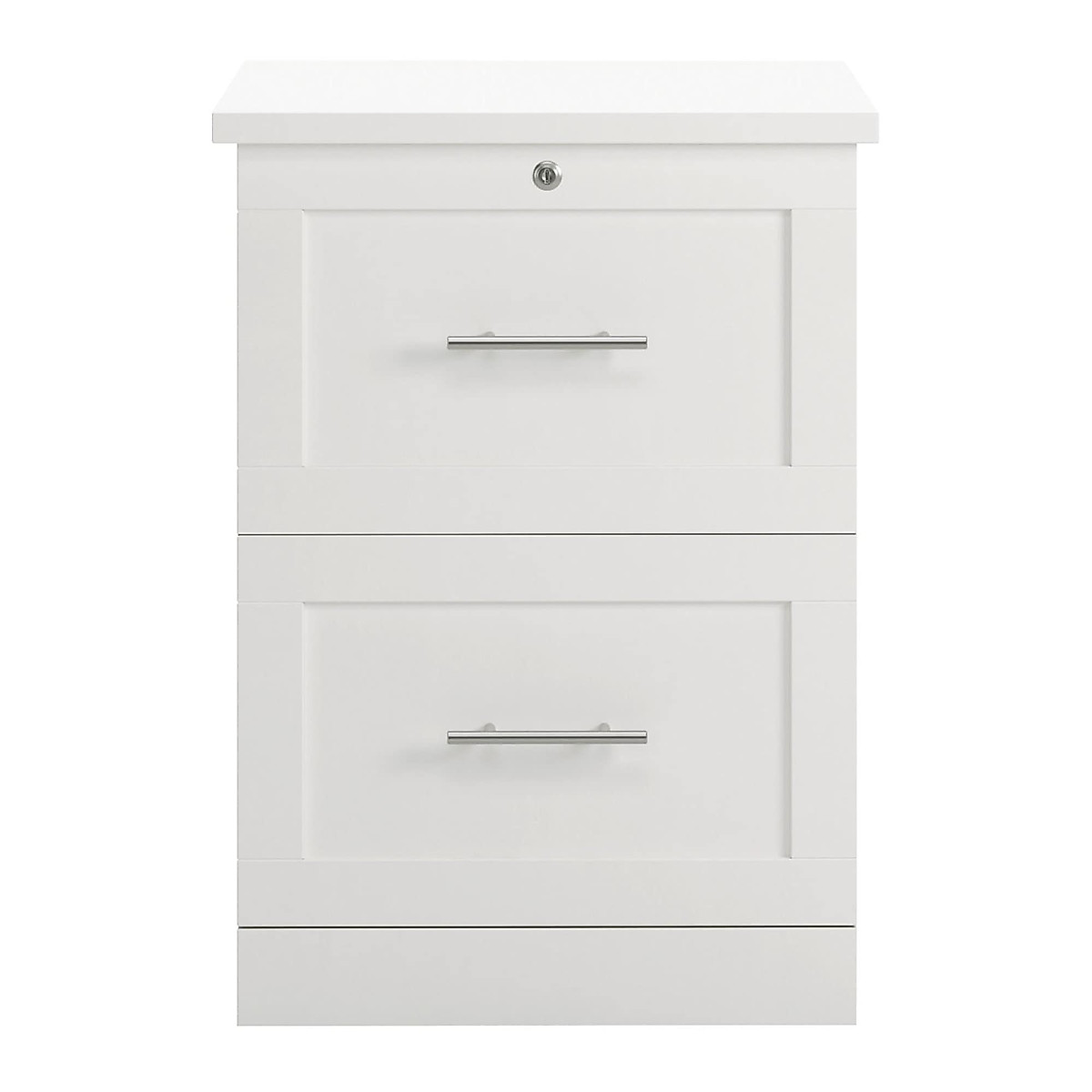 Realspace® 17" D Vertical 2-Drawer File Cabinet, White