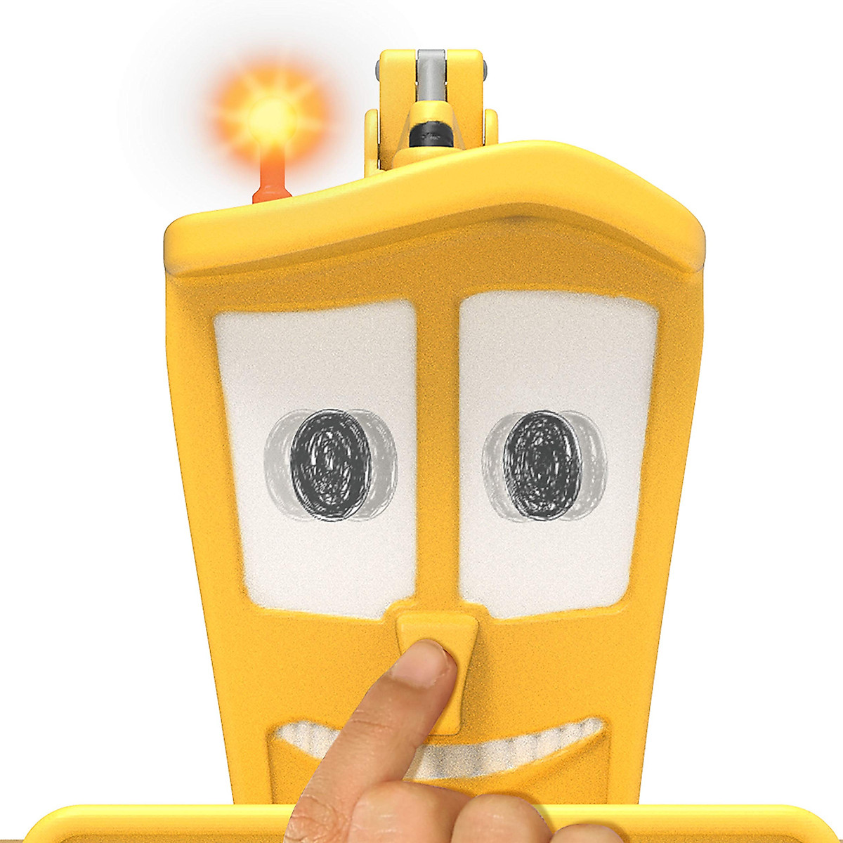 Stinky & Dirty Show, Backhoe Loader 11.5-inch Deluxe Vehicle with Accessories, Pretend Play