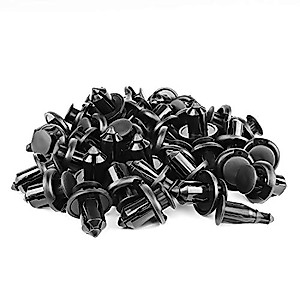 GOOACC GRC-08 Honda and Acura Fender Clips-91503-SZ3-003 40 Pcs Fastener Rivet Clips Nylon Bumper Automotive Furniture Assembly Expansion Screws Kit Auto Body 10mm-40PCS