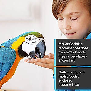 Hagen Prime Parrot Vitamin, Mineral and Amino Acid Supplement for Seed Eating Birds, 1.1 oz