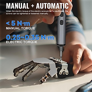Mini Electric Screwdriver 3.7V, Cordless Screwdriver Set, Precision Electric Screwdriver 72-in-1 Magnetic Bits, Rechargeable Portable Repair Tool Kit for Electronics Laptops Glasses Clocks