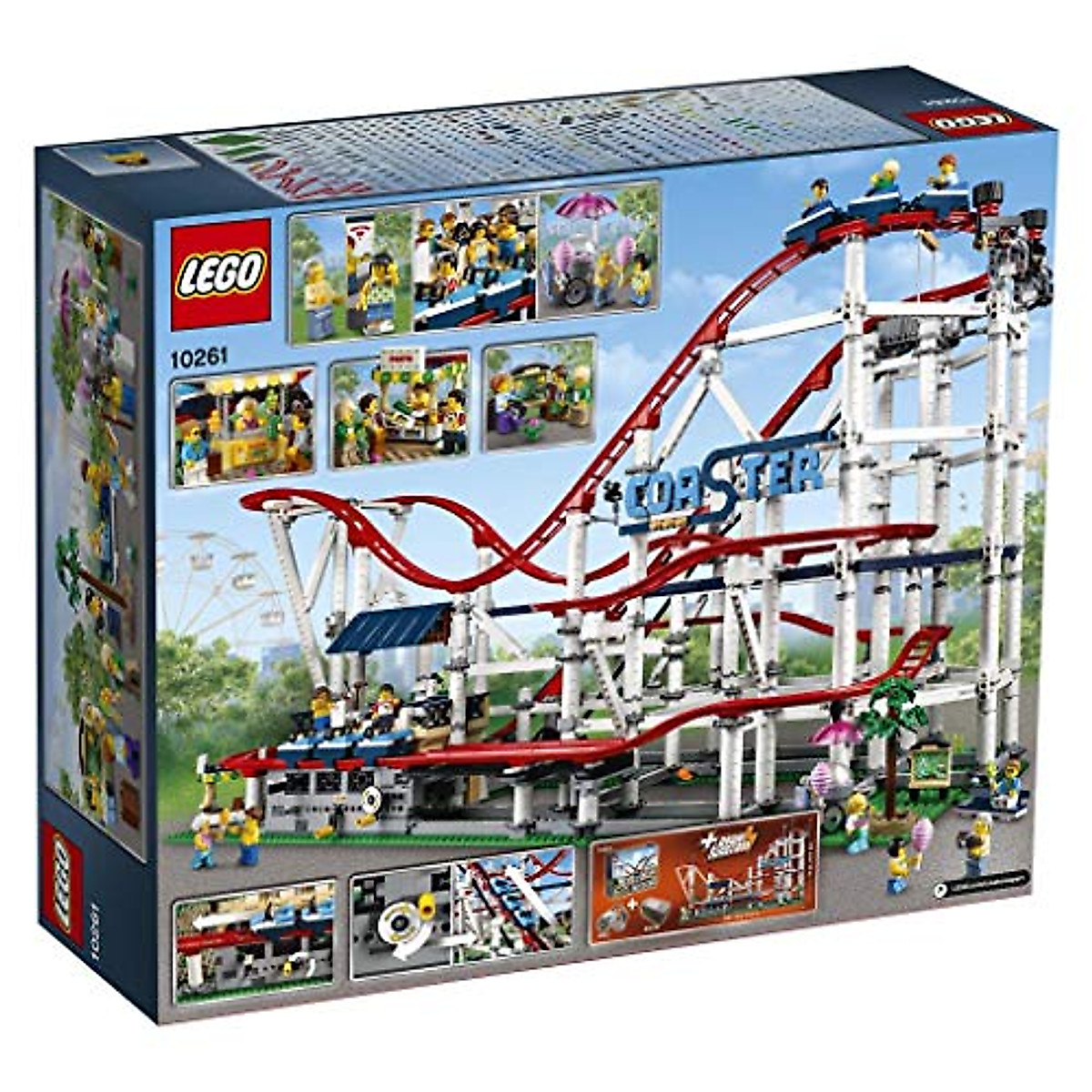 LEGO Creator Expert Roller Coaster 10261 Building Kit (4124 Pieces)