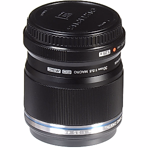 OM SYSTEM OLYMPUS M.Zuiko Digital ED 30mm F3.5 Macro For Micro Four Thirds System Camera, Compact Macro lens, 1.25x Image Maginification, Fast AF, Beautiful Bokeh