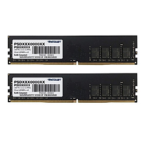 Patriot Memory Signature Line DDR4 16GB (2 x 8GB) 2666MHz (PC4-21300) UDIMM Dual Kit Memory Kit PSD416G2666K