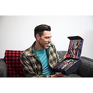 Every Man Jack Marvel Collectors Box Body Wash Gift Set - Perfect for Every Guy & Marvel-Lover - Includes Four Full-Sized Body Washes with Clean Ingredients & Incredible Scents - Marvel-Inspired Fresh Air, Winter Mint, Crimson Oak, and Wakanda Herbs Fragr