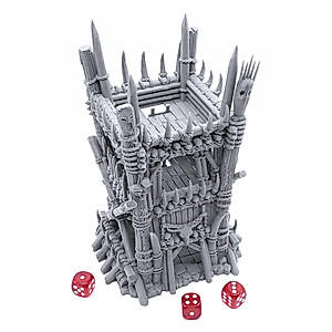EnderToys Tribal Tower by Printable Scenery, 3D Printed Tabletop RPG Scenery and Wargame Terrain 28mm Miniatures