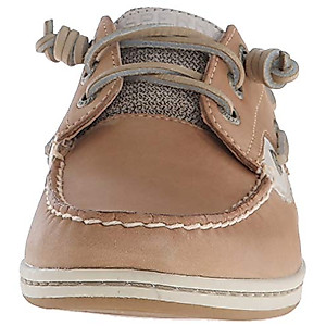 Sperry Womens Songfish Boat Shoe, Linen Oat, 9.5