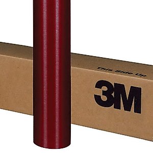 3M 1080 M203 Matte RED Metallic 5ft x 1ft (5 sq/ft) Car Wrap Vinyl Film