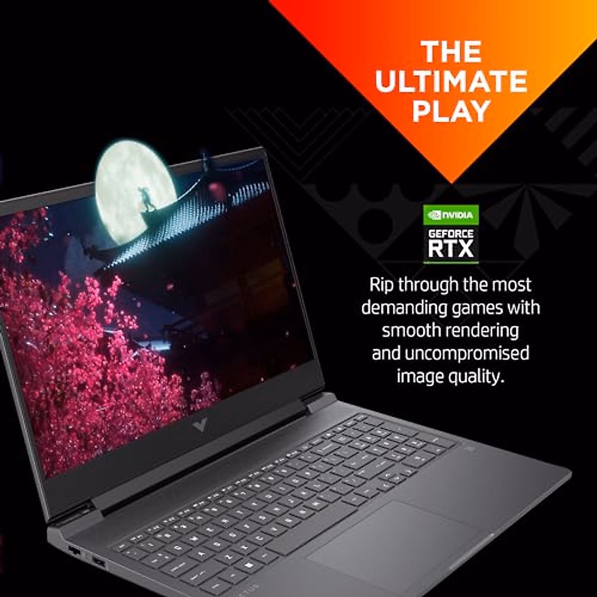 HP Victus 16.1" FHD 144Hz Display Gaming Laptop, Intel Core i7-13700HX, NVIDIA GeForce RTX 4060, 64GB DDR5 RAM, 2TB PCIe SSD, Wi-Fi 6, Webcam, RGB Backlit KB, RJ-45, HDMI, Windows 11 Home