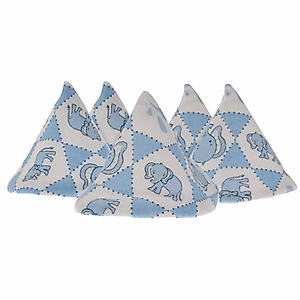 Pee Pee Teepee Elephant Blue with Laundry Bag 5 Pieces Baby boy Pee Shield Babyboy Essentials peepeeeteepee Baby boy Teepee Pee Shield Pee Covers