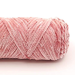 Velvet Chenille Yarn for Hand-Knitted Crochet Thread DIY Craft Scarf Sweater