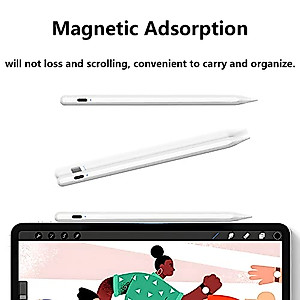 Stylus Pen for Apple iPad Pencil,iPad 10th/9th/8th/7th/6th Gen, iPad Mini 5/6th Gen,iPad Air 3rd/4th Gen/iPad Mini 5/6th Gen, Cheap Stylus Pen for iPad with Palm Rejection&Tiltle