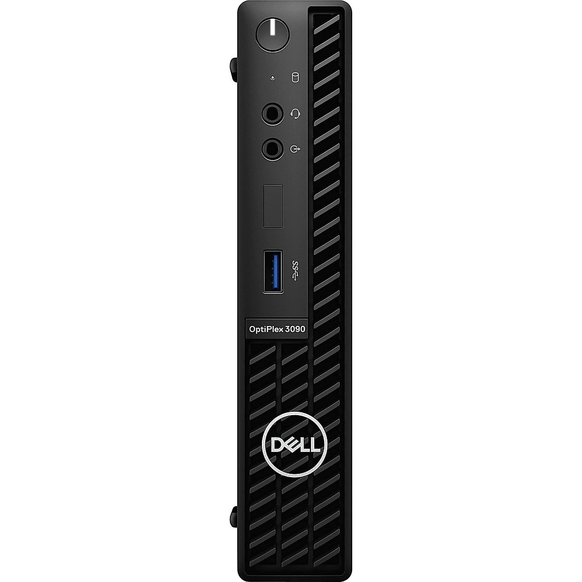 Dell OptiPlex 3000 3090 Desktop Computer - Intel Core i3 10th Gen i3-10105 Quad-core (4 Core) 3.70 GHz - 8 GB RAM DDR4 SDRAM - 256 GB M.2 PCI Express NVMe SSD - Micro PC - Black