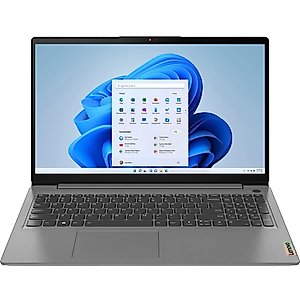 Lenovo 2023 IdeaPad 3 15.6” FHD IPS Touchscreen Laptop 4-Core Intel Core i5-1135G7 Iris Xe Graphics 8GB DDR4 512GB NVMe SSD USB-C WIFI AX BT Webcam HDMI Card Reader Windows 11 Pro w/RE USB
