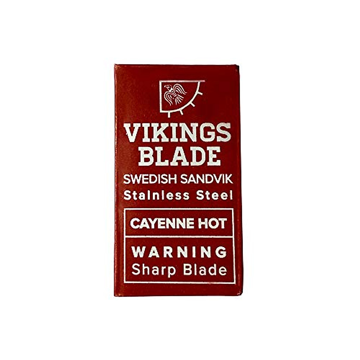 Double Edge Safety Razor Blades, Swedish Steel, 50 Count, by VIKINGS BLADE, Platinum Coated Replacement Razor Blade & Refills, Eco Friendly, Smooth, Close, Clean Shaving Blades, Semi-Aggressive & Safe