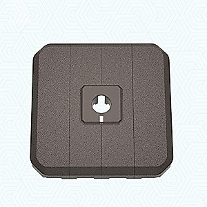 LE CONTE 4Pcs Offset Hanging Umbrella HDPE Weighted Base Patio Cantilever Umbrella Free Standing Square 340-lb Water or Sand Filled Weight Base for GRENOBLE Offset Cantilever Umbrella