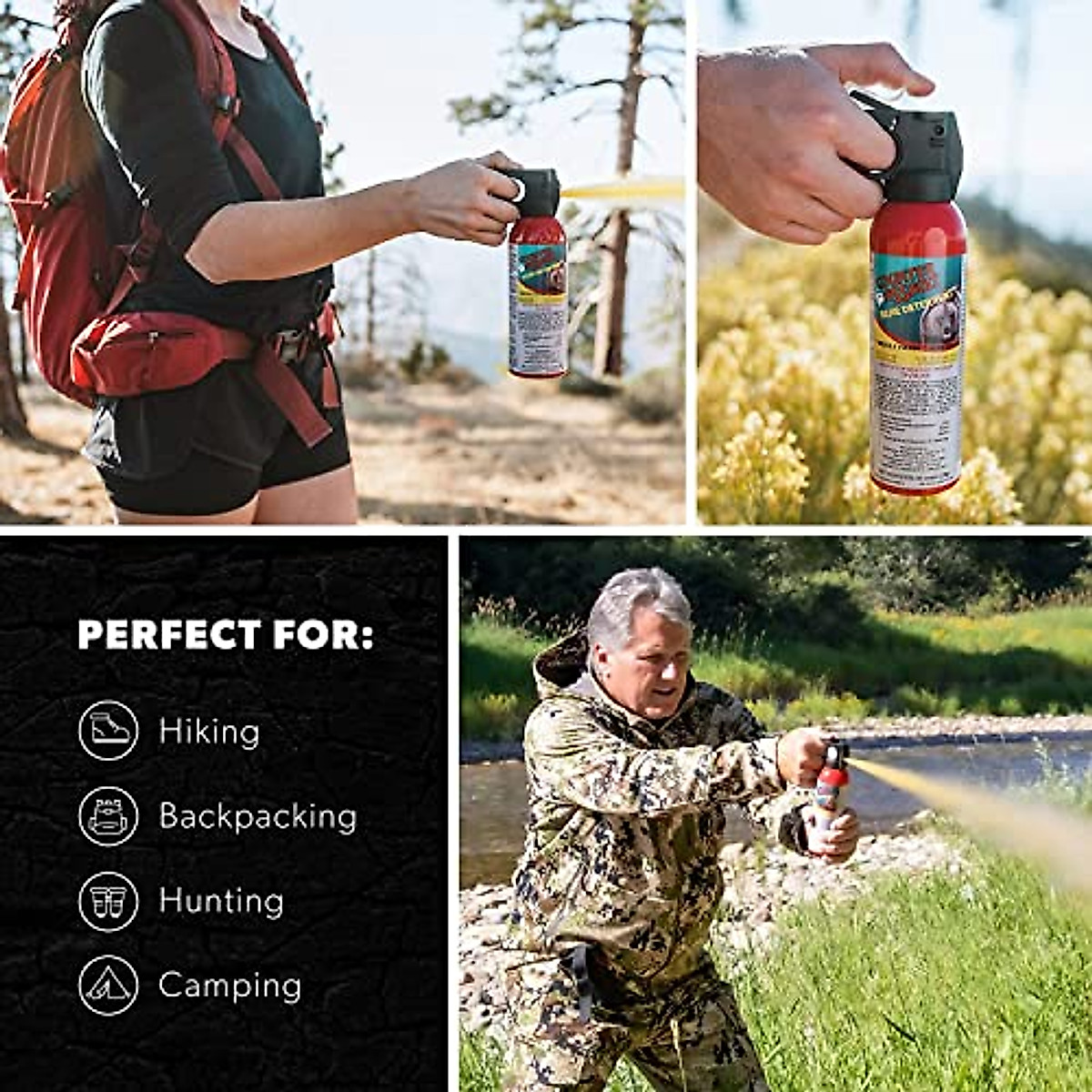 Counter Assault 8.1 oz. Bear Spray with Holster