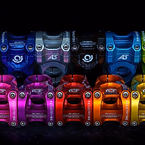 Industry Nine A35 Bike Stem - Gold 35mm Mountain Bike Stem with 32mm Length - Made in USA