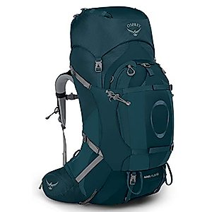 Osprey Ariel Plus 60L Women's Backpacking Backpack, Night Jungle Blue, WXS/S