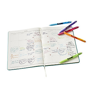 Paper Mate Inkjoy Gel Retractable Gel Ink Pens, Pack of 10 (Green, Medium Point)