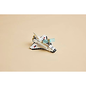 LEGO Creator 3 in 1 Space Shuttle Building Toy for Kids, Creative Gift Idea for Boys and Girls Ages 6 and Up, Build and Rebuild This Space Shuttle Toy into an Astronaut Figure or a Spaceship, 31134