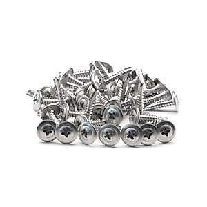 IMScrews 200pcs #8 x 3/4" Self Drilling Truss Head Screws Standard Thread Wood Work MDF 410 Stainless Steel