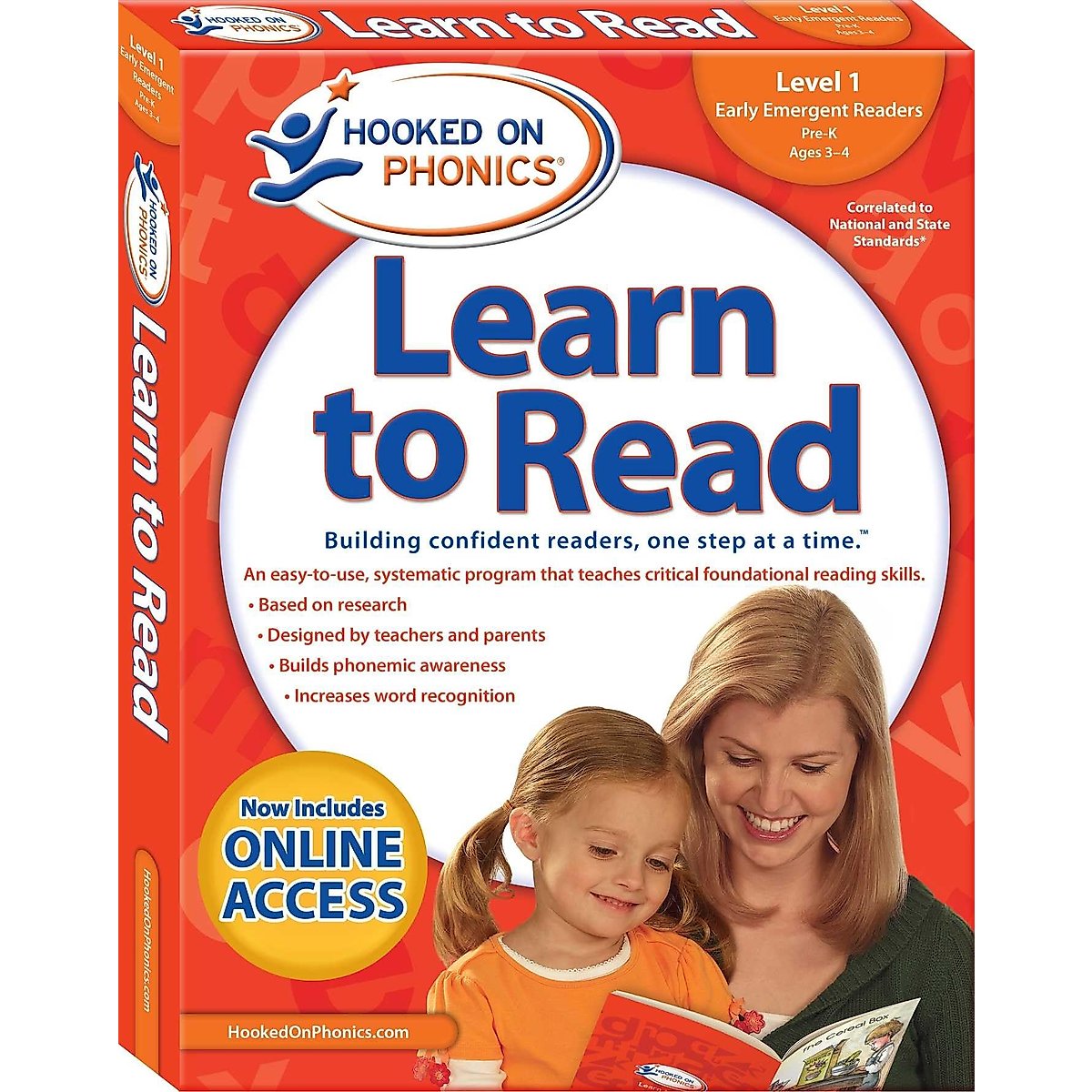 Hooked on Phonics Learn to Read - Level 1: Early Emergent Readers (Pre-K | Ages 3-4) (1)