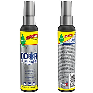 LITTLE TREES Car Air Freshener. SPRAY Provides a Long-Lasting Scent for Auto or Home. On-the-go Freshness. Original, 6 Air Fresheners