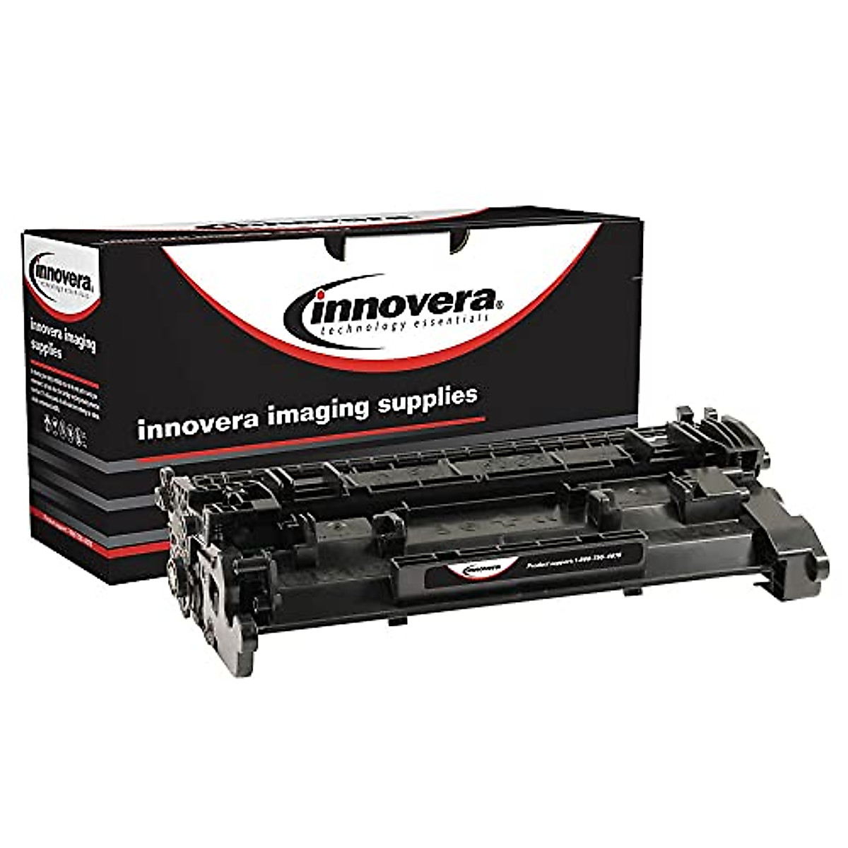 Innovera IVRF226A 3100 Page-Yield, Replacement for HP 26A (CF226A), Remanufactured Toner - Black