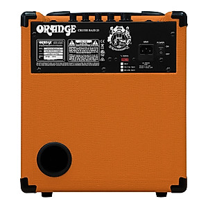 Orange Crush Bass 25 25W 8" Bass Guitar Amplifier and Speaker Combo, Orange