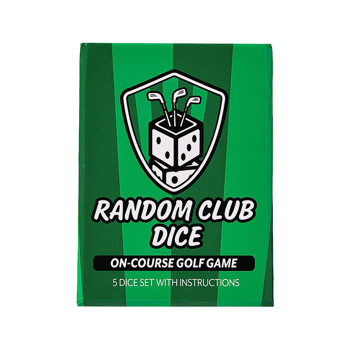 Random Club Dice On-Course Golf Game from Fore! Cards | Fun & Challenging Golf Game | Perfect for Golfers of Any Skill Level