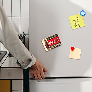 Desperate Enterprises 1916 Ice Cold Coca-Cola Refrigerator Magnet - Funny Magnets for Office, Home & School - Made in The USA