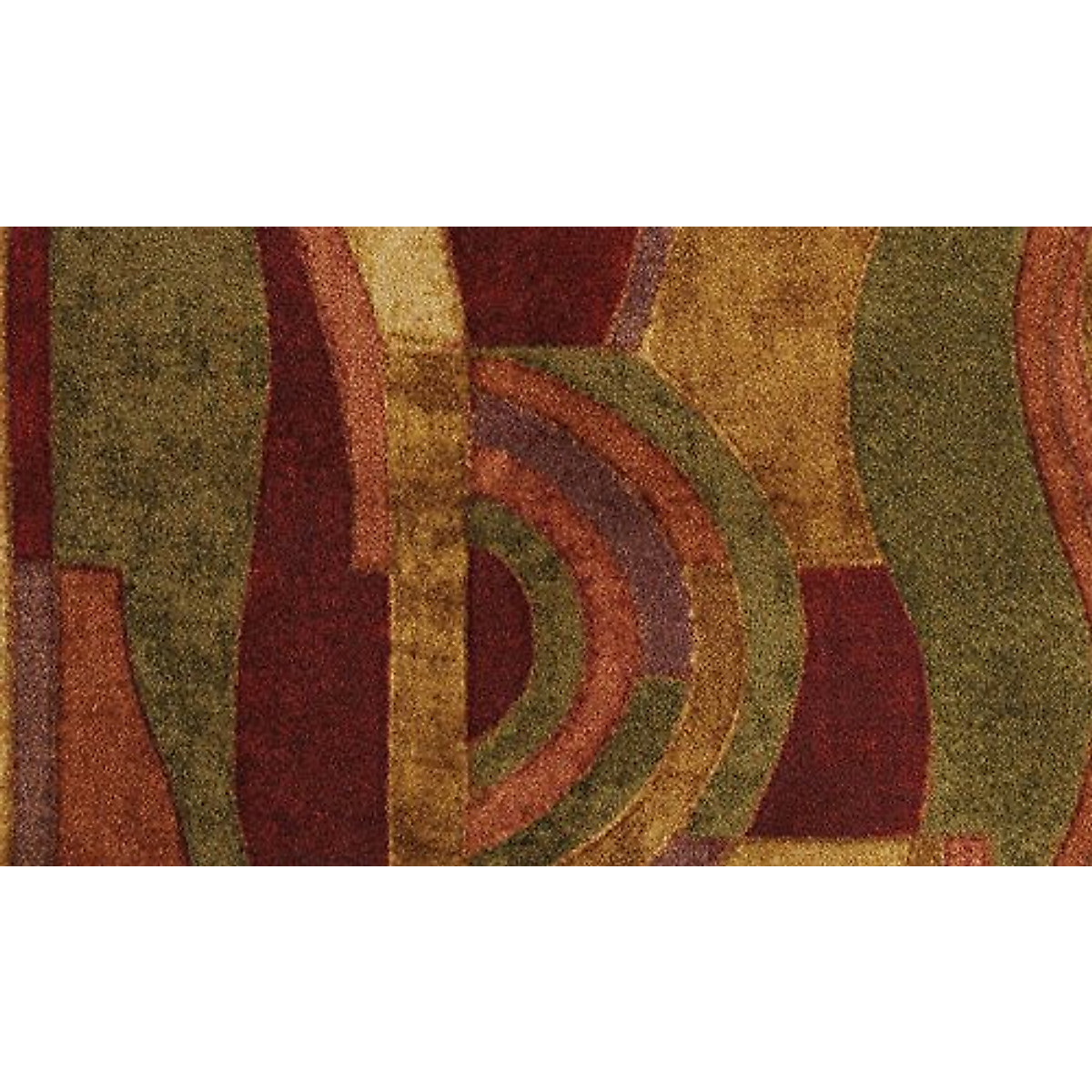 Mohawk Home New Wave Picasso Wine Abstract Accent Area Rug, 1'8"x2'10", Multi