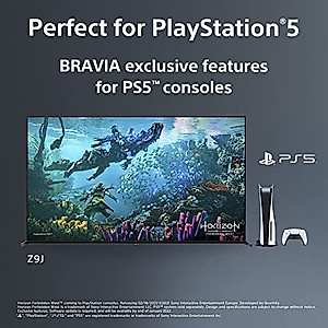 Sony Z9J 75 Inch TV: BRAVIA XR Full Array LED 8K Ultra HD Smart Google TV with Dolby Vision HDR and Alexa Compatibility XR75Z9J- 2021 Model