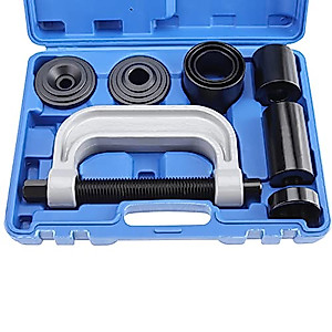 BTSHUB Heavy Duty Ball Joint Press Tool Kit, Ball Joint & U Joint Removal Tool Kit for Most 2wd and 4wd Cars and Light Trucks (Blue)