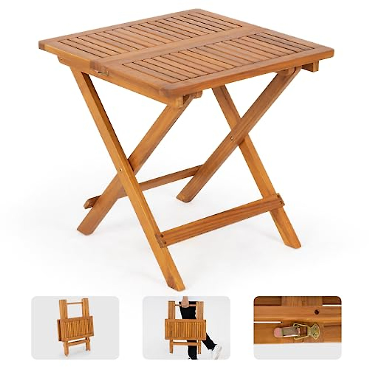 Folding Bistro Side Table