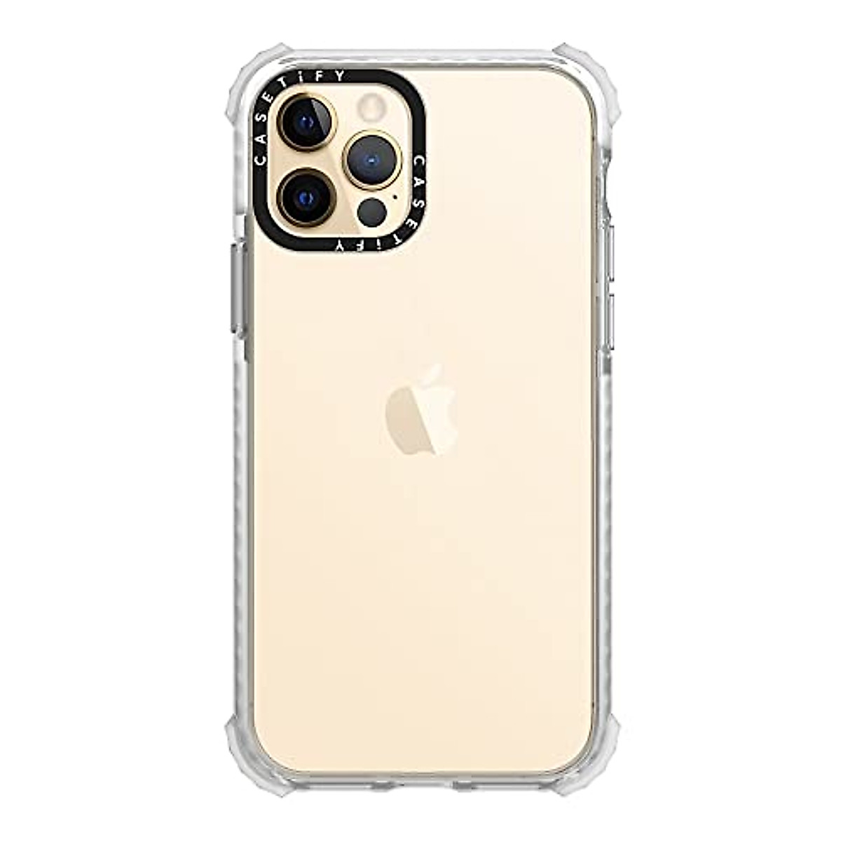 CASETiFY Ultra Impact Case for iPhone 12 Pro/iPhone 12-Frost Clear