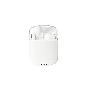 Altec Lansing MZX634 True Evo Air Wireless Earbuds with Wireless Charging Case | Durable Bluetooth Earbuds, Portable Charging Case, Long Battery Life, IPX-6 Protection from Sweat and Rain (White)