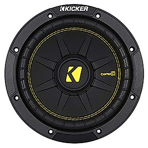 KICKER CWCS84 CompC 8" Subwoofer Single Voice Coil 4-Ohm