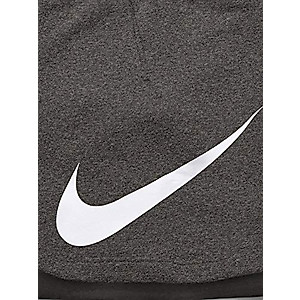 Nike Men's Sportswear Club Short Basketball Graphic, Charcoal Heathr/White/White, Medium