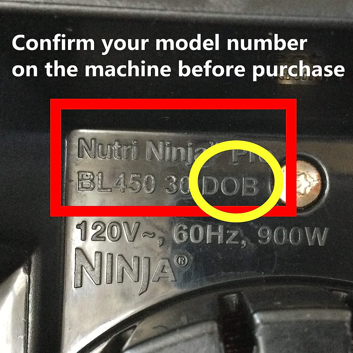 Joyparts Replacement Parts Female Fins Blade and 32oz cup with Lid,Compatible with Ninja Blender Auto iQ BL482 30 DOB,BL451 30 DOB,BL480D 69 DOB,BL455 30 DOB