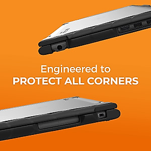 Gumdrop DropTech Laptop Case Fits Dell Latitude 3190 11 inch 2in1. Designed for K-12 Students, Teachers and Classrooms – Drop Tested, Rugged, Shockproof Bumpers for Reliable Device Protection – Black