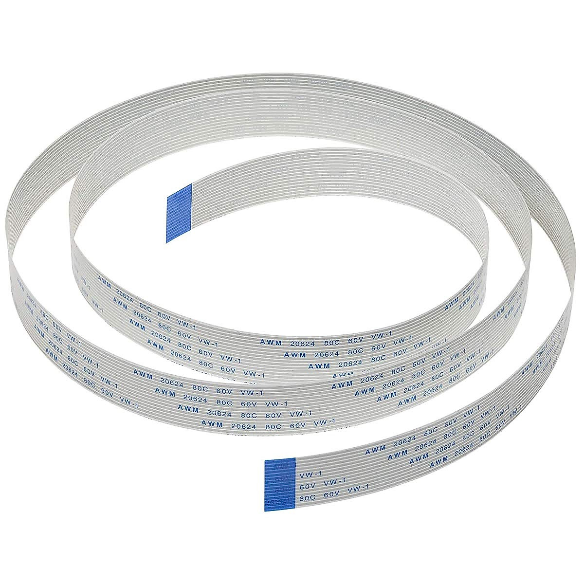 Pi Camera Cable, Arducam Octoprint Octopi Webcam, Monitor 3D Printer, 3.28FT/100CM Long Extension Flex Ribbon Cable for Raspberry Pi