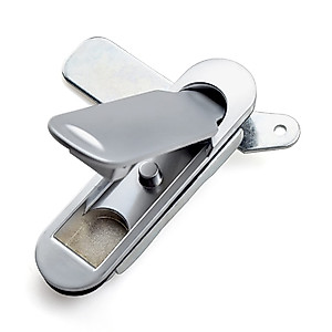 Electric Cabinet Panel Cam Lock Pull Type Pop Up Door Lock with Keys Hardware 1Pcs