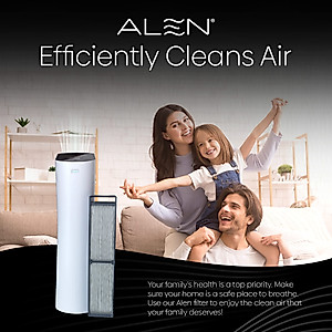 Alen Air Filter TF50-Pure Replacement HEPA Filter for Paralda Air Purifier - Captures Allergens, Dust, & Mold (1 Filter)