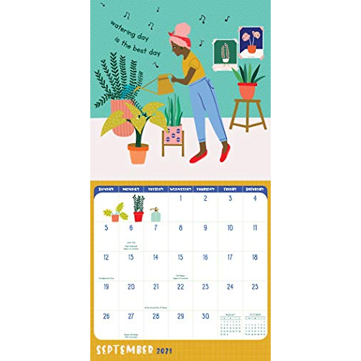 Crazy Plant Lady Mini Wall Calendar 2021
