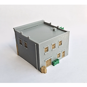 Outland Models Train Railroad City Fresh Food Shop / Store / Market N Scale