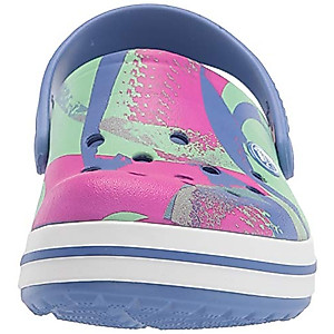 Crocs Kids' Baby Shark Band Clog , Bright Cobalt, 10 Toddler