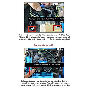 Intel E97379-001 Core i3/i5/i7 Socket 1150/1155/1156 4-Pin Connector CPU Cooler With Aluminum Heatsink and 3.5-Inch Fan For Desktop PC Computer