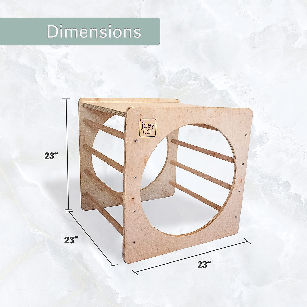 Joey Co. Montessori Climbing Cube - Cube Only